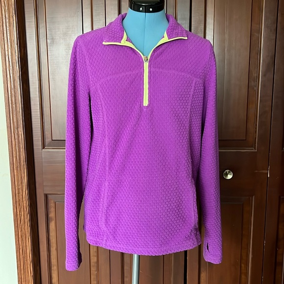 tek gear | Tops | Raspberry Pink Tek Gear Plush Quarter Zip Athletic ...